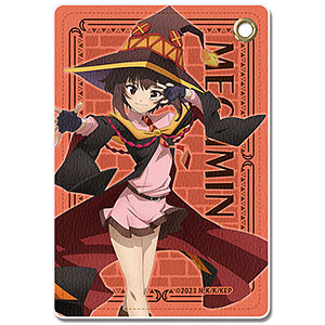 この素晴らしい世界に爆焔を！ レザーパスケース デザイン02(めぐみん/B)-amiami.jp-あみあみオンライン本店-