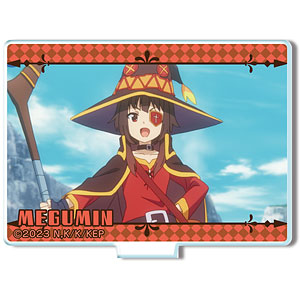 この素晴らしい世界に爆焔を！ ミニアクリルスタンド デザイン05(めぐみん/E)-amiami.jp-あみあみオンライン本店-