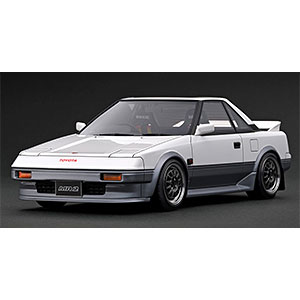 1/18 Toyota MR2 (AW11) White / Silver-amiami.jp-あみあみオンライン本店-