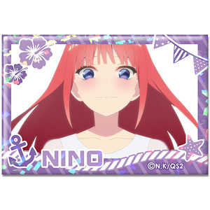 五等分の花嫁* ホログラム缶バッジ デザイン06(中野二乃/B)-amiami.jp-あみあみオンライン本店-
