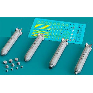 1/48 Mk.20 ロックアイII (CBU-59 APAM) クラスター爆弾 (4個入)-amiami.jp-あみあみオンライン本店-
