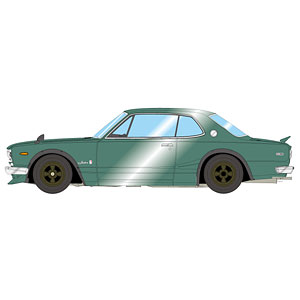 1/43 日産 スカイライン 2000 GT-R (KPGC10) 1971 with スポイラー (ワークスホイール) ホワイト-amiami.jp-あみあみオンライン本店-