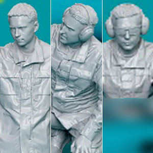 1/72 MHU-83D/E (後期型)爆弾ローダー (ローポジション) 現用クルー(3体入、レスキット RSKS72-0008用)-amiami.jp-あみあみオンライン本店-